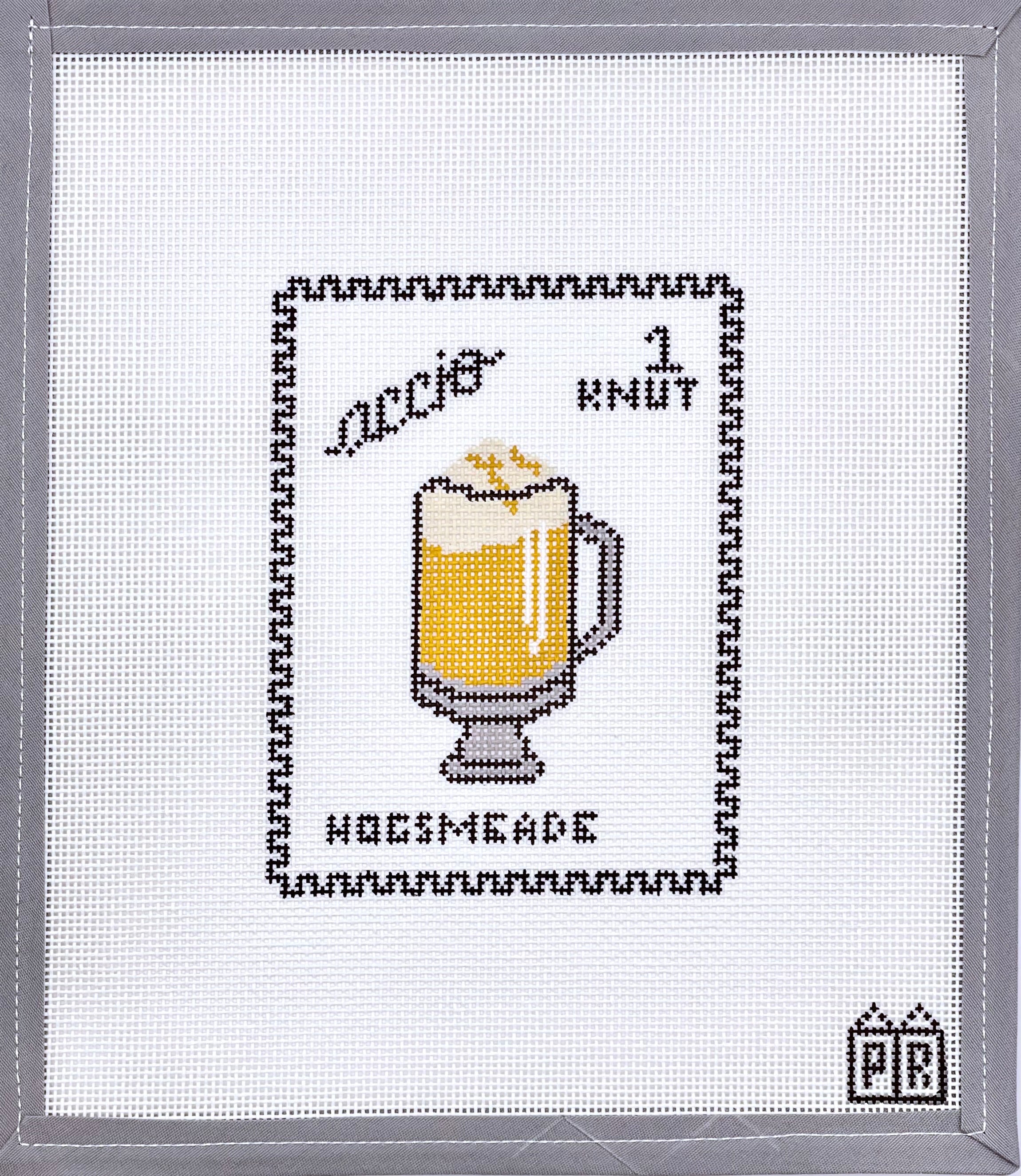 Hogsmeade Stamp Needlepoint Canvas – POSTCARD ROW